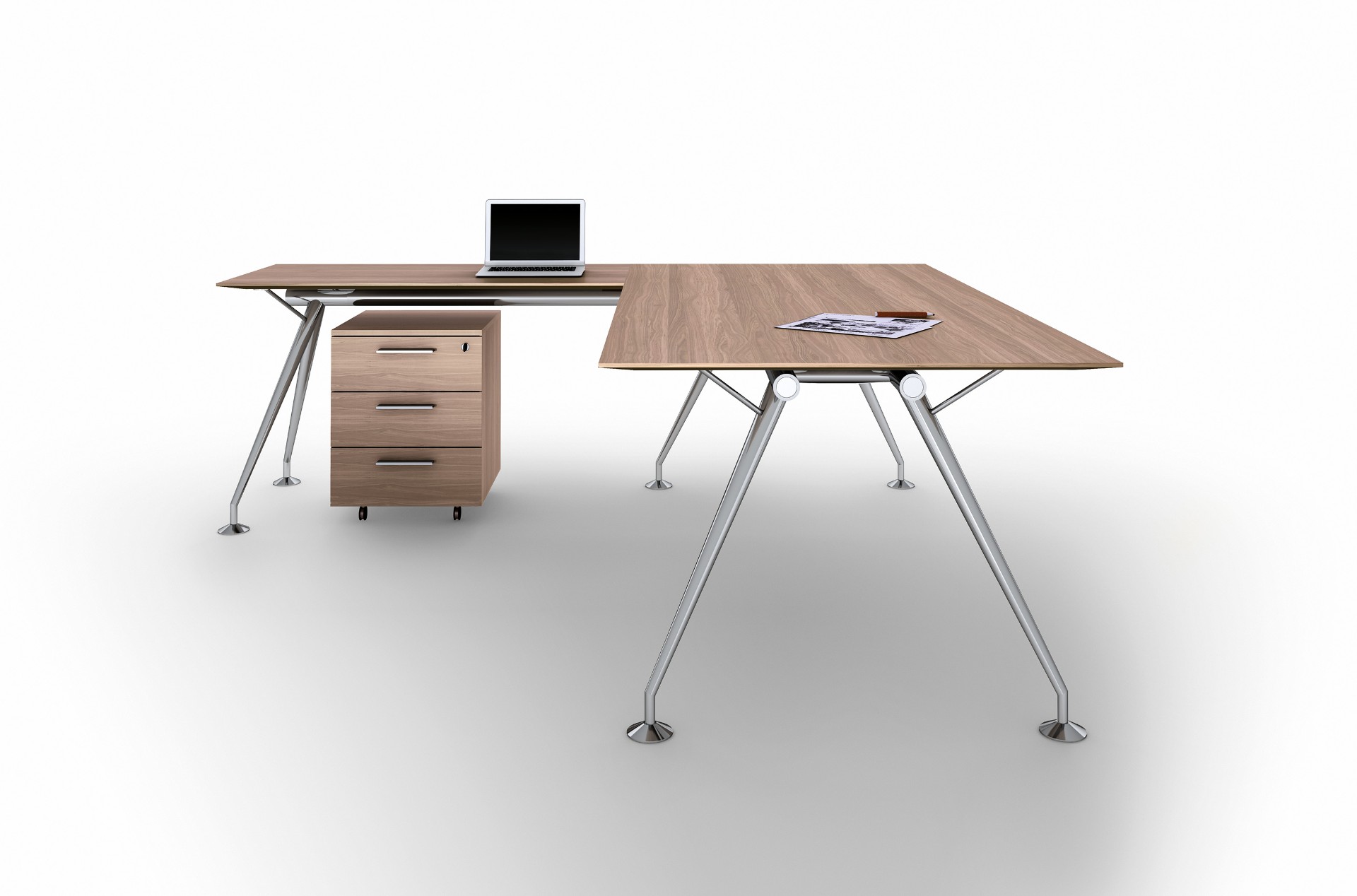 Scrivanie direzionali moderne | Scrivanie direzionali vetro